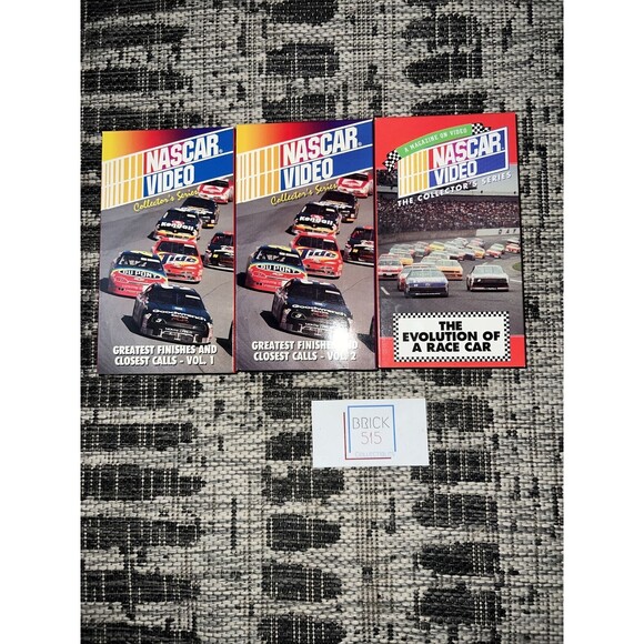 Nascar | Media | Nascar Video Collectors Series Vhs Volumes 2 The ...